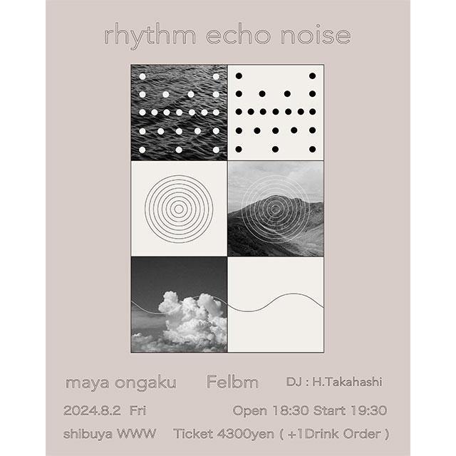 rhythm echo noise｜ライブ・コンサートのチケット ローチケ[ローソンチケット]