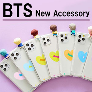 BTS マスコットキャラが可愛いiPhone、Air podsケース他、新着雑貨が発売|グッズ