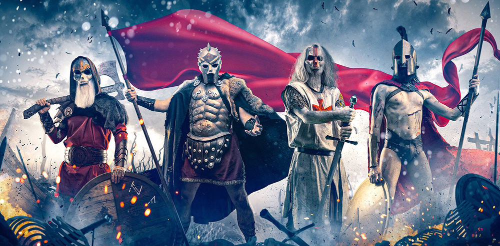 戦士コスチュームのパワーメタル・バンド、WARKINGS！3rdアルバムが早くも登場！|ロック