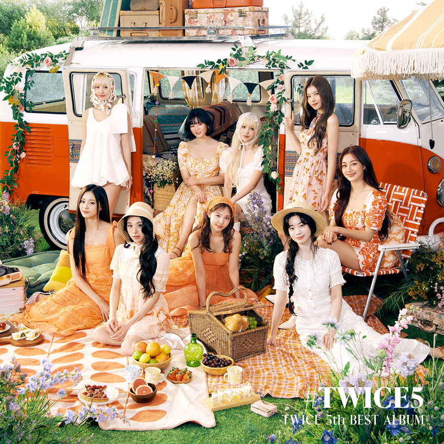 TWICE 5thベストアルバム『#TWICE5』2025年5月14日リリース《HMV限定特典：クリアしおり （9種のうちランダムで1種）》|K-POP・アジア