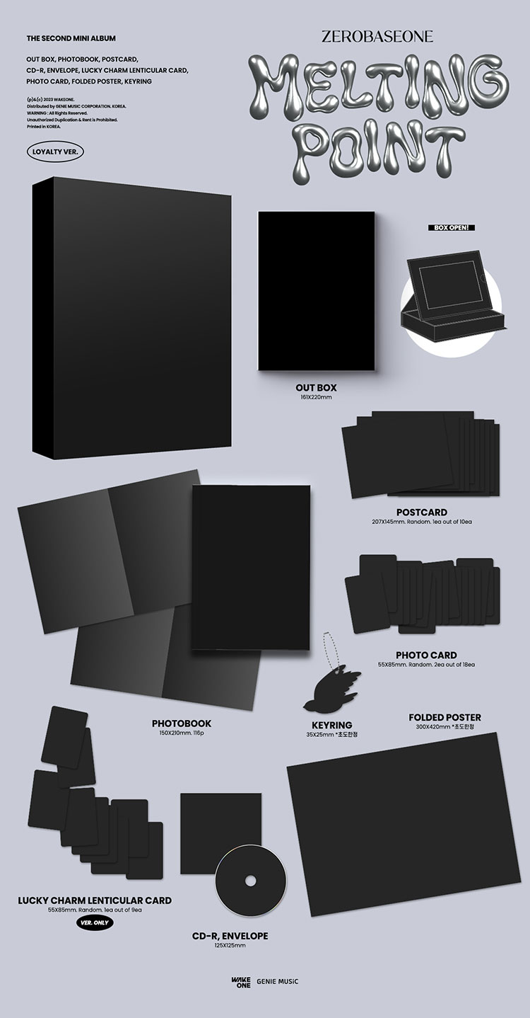ZEROBASEONE 2ndミニアルバム『MELTING POINT』《HMV限定特典付き》|K-POP・アジア