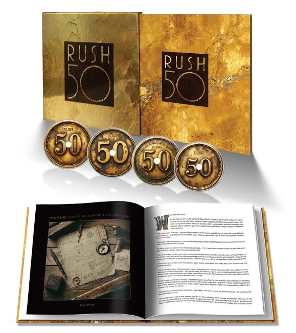 ラッシュ アンソロジーボックス『ラッシュ50 (RUSH 50)』2025年3月21日 (金) 発売|ロック