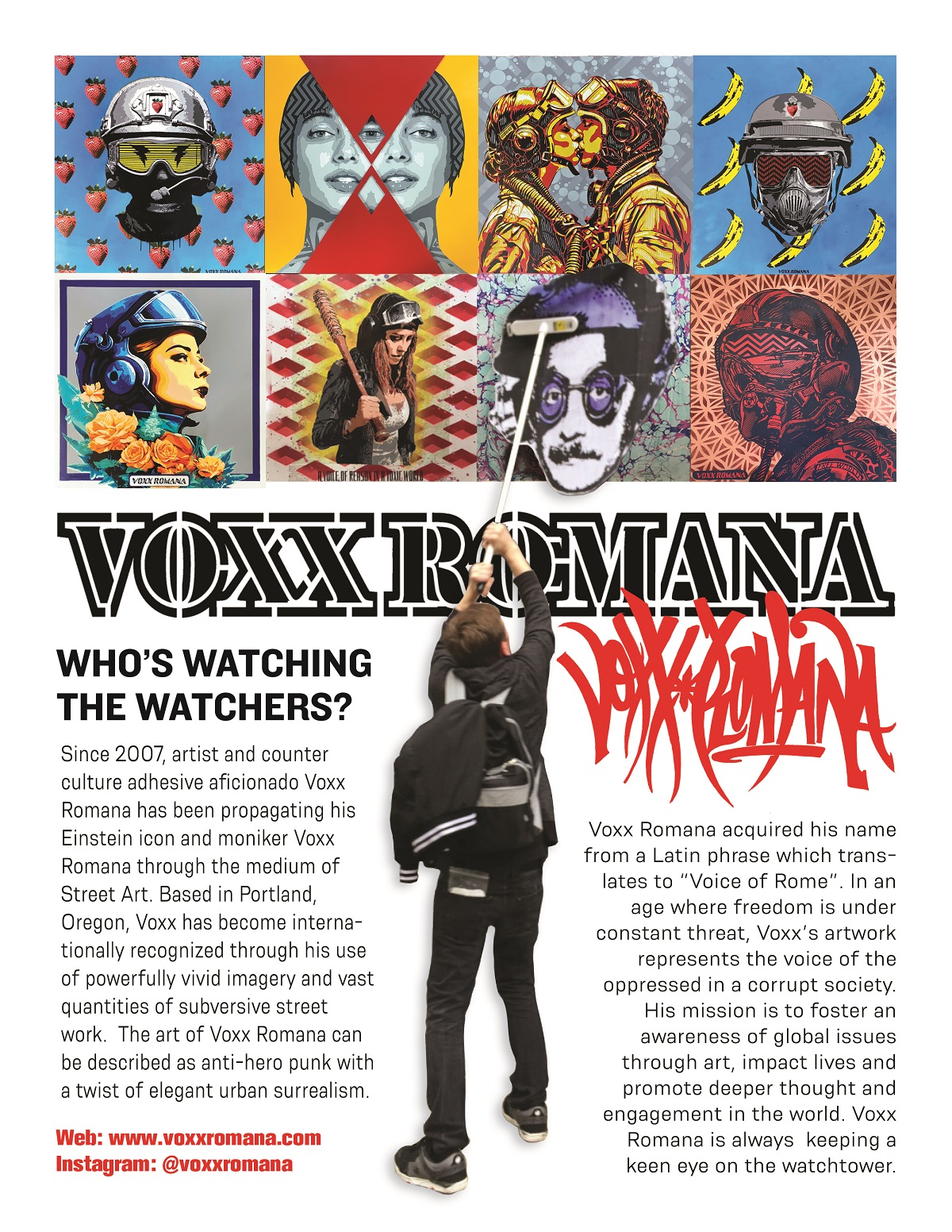 Bankrobber LABO × Bridge Mogura Gallery presents Voxx Romana "We ...