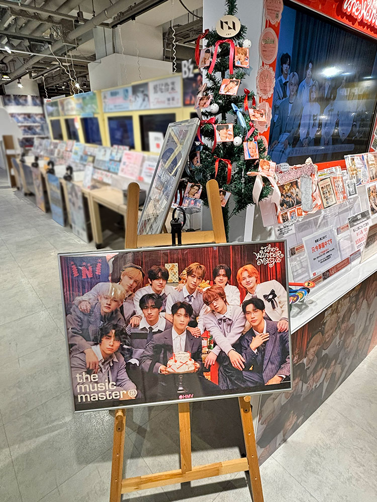 INI WINTER SINGLE『THE WINTER MAGIC』リリース記念｜HMV&BOOKS SHIBUYA 展開レポート|