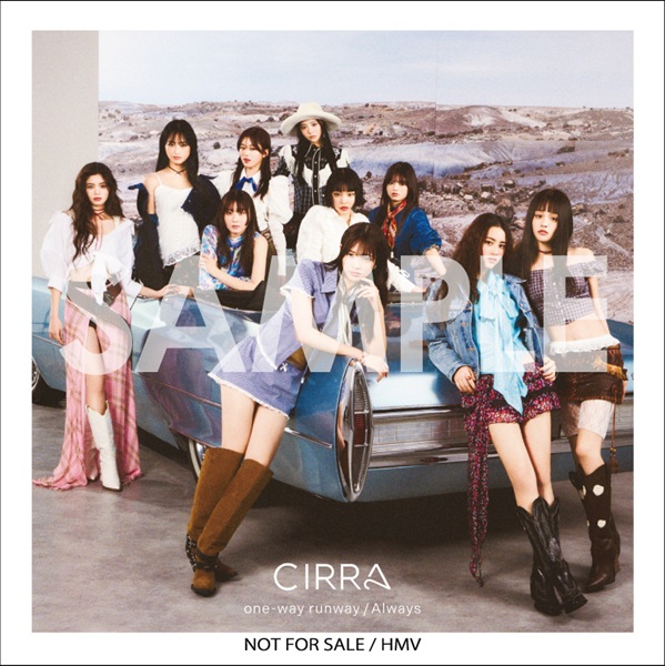 CIRRA 1st EP『one-way runway / Always』2026年3月18日(水)発売|ジャパニーズポップス