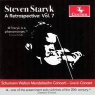 Steven Staryk: Concerto Recordings-mendelssohn, Walton, Schumann | HMV ...