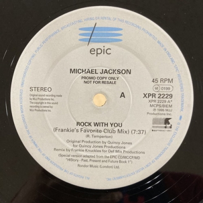 Rock With You : Michael Jackson | HMV&BOOKS online - XPR2229