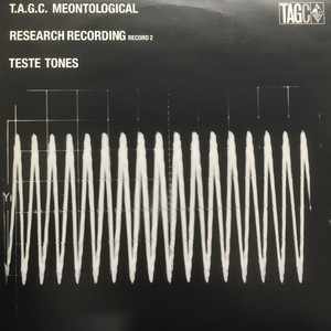 【中古:盤質B】 Meontological Research Recording Record 2 Teste Tones : T. A ...