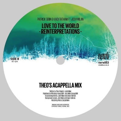 Love To The World (Theo Parrish Reinterpretations)(12インチシングルレコード ...