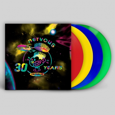 Nervous Records 30 Years (Part 2)(Transparent Red / Yellow / Blue ...