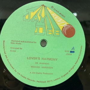 【中古:盤質B】 Lover's Harmony / Change Your Ways : Michael Anderson | HMV ...