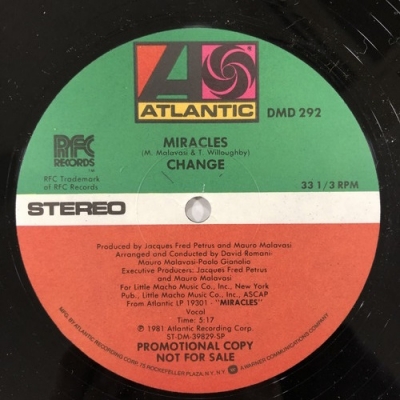 【中古:盤質B】 Miracles : Change | HMV&BOOKS online - DMD292