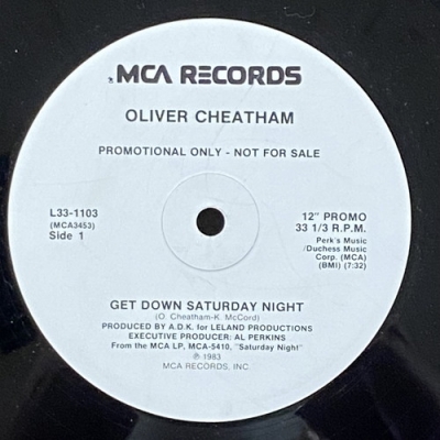 【中古:盤質B】 Get Down Saturday Night : Oliver Cheatham | HMV&BOOKS online ...