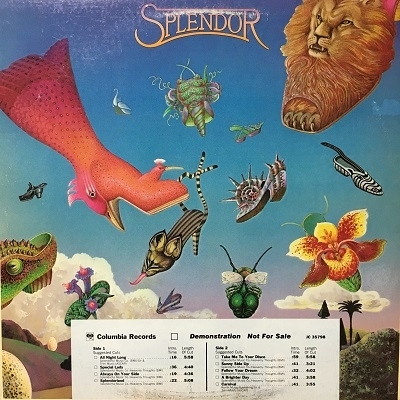 【中古:盤質B】 Splendor : Splendor | HMV&BOOKS online - JC35798