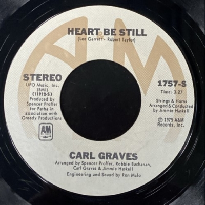 【中古:盤質B】 Heart Be Still : Carl Graves | HMV&BOOKS online - 1757S