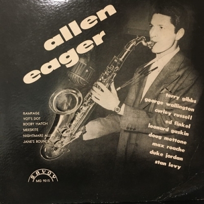 【中古:盤質B】 Plays Vol.1 : Allen Eager | HMV&BOOKS online - MG9015