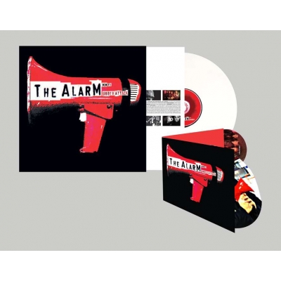 Under Attack -White Vinyl / Black Cover Limited Edition Lp : Alarm ...