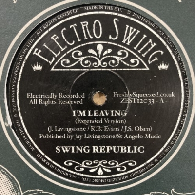 【中古:盤質B】 Electro Swing Republic -The Sampler Ep : Swing Republic | HMV&BOOKS online - ZEST12033