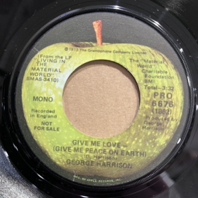 【中古:盤質B】 Give Me Love (Give Me Peace On Earth) : George Harrison | HMV ...