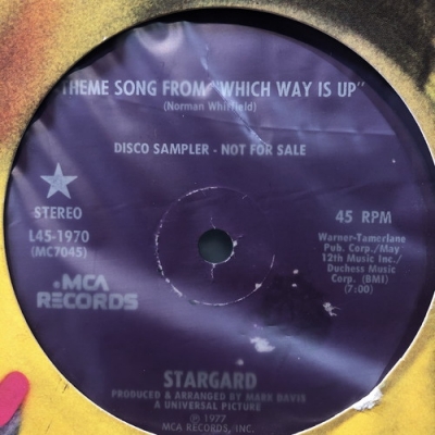 【中古:盤質B】 Theme Song From "Which Way Is Up" / Disco Rufus : Stargard ...