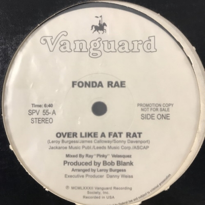 【中古:盤質B】 Over Like A Fat Rat : Fonda Rae | HMV&BOOKS online - SPV55