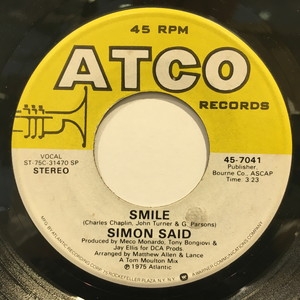 【中古:盤質B】 Smile : Simon Said | HMV&BOOKS online - 457041