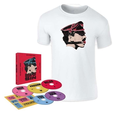 Disco Discharge Presents: Box Of Sin 5cd Boxset +Exclusive T-shirt (M ...