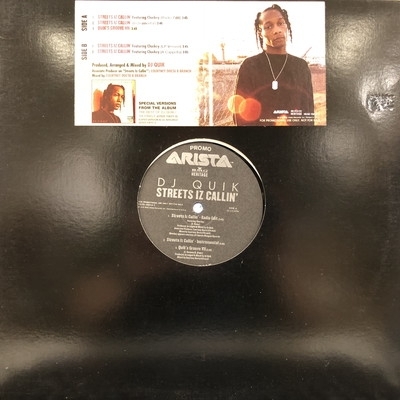 【中古:盤質B】 Streets Iz Callin : Dj Quik | HMV&BOOKS online - HEAB106141