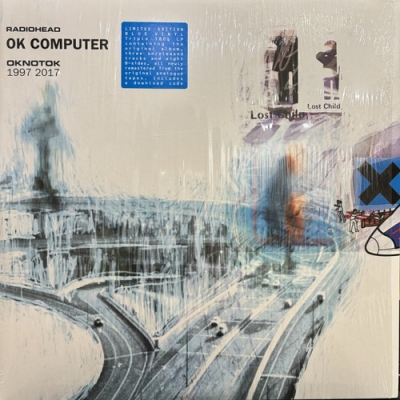 【中古:盤質B】 OK COMPUTER OKNOTOK 1997 2017 (初回限定盤/ブルー・ヴァイナル仕様/3枚組アナログレコード ...