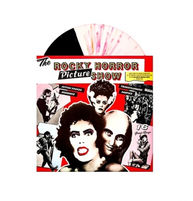 Rocky Horror Picture Show Exclusive Lp (Pink / Black Split With Red ...