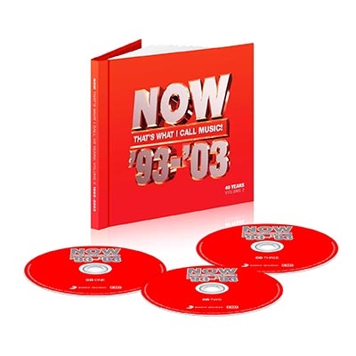 Now That's What I Call 40 Years: Volume 2 -1993-2003 (3CD) : Now | HMV ...