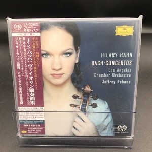 [USED:Cond.A] Violin Concertos : Hilary Hahn(Vn)Kahane / Los Angeles CO (Single Layer) : Bach ...
