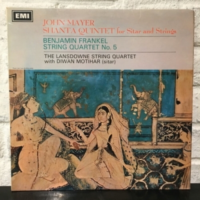【中古:盤質B】 Shanta Quintet For Sitar And Strings : John Mayer （JAZZ） | HMV ...