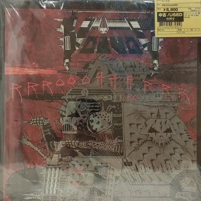 【中古:盤質AB】 Rrroooaaarrr : Voivod | HMV&BOOKS online - MX8103