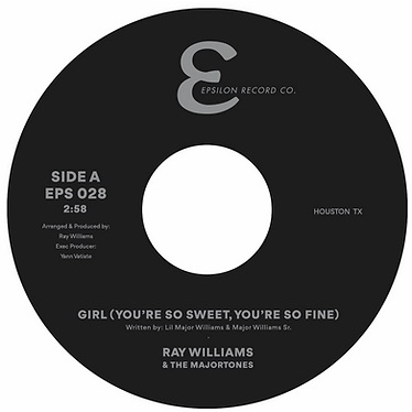 Girl (You're So Sweet, You're So Fine) : Ray Williams / Majortones ...