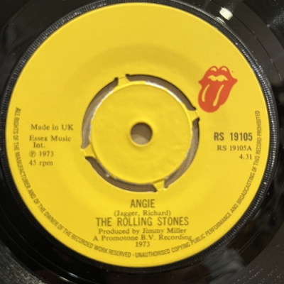 【中古:盤質B】 Angie / Silver Train : Rolling Stones | HMV&BOOKS online - RS19105