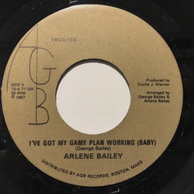 【中古:盤質B】 I've Got My Game Plan Working(Baby) : Arlene Bailey | HMV ...