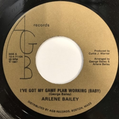 【中古:盤質B】 I've Got My Game Plan Working(Baby) : Arlene Bailey | HMV ...