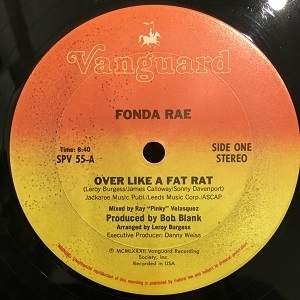 【中古:盤質B】 Over Like A Fat Rat : Fonda Rae | HMV&BOOKS online - SPV55