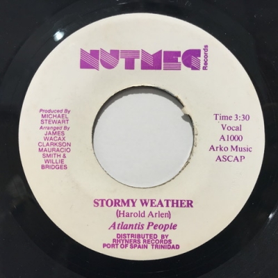 【中古:盤質B】 Stormy Weather : Atlantis People | HMV&BOOKS online - B1000