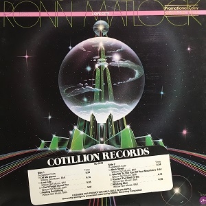 【中古:盤質B】 Love City : Ronn Matlock | HMV&BOOKS online - SD5213