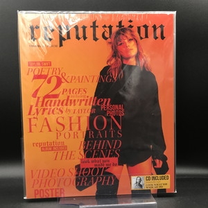 【中古:盤質S】 Reputation Deluxe Vol 1 (Deluxe Magazine+CD) : Taylor Swift ...