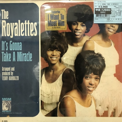 【中古:盤質B】 It's Gonna Take A Miracle : Royalettes | HMV&BOOKS online - E4332