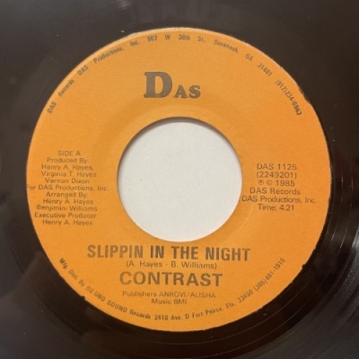【中古:盤質AB】 Slippin In The Night : Contrast | HMV&BOOKS online - DAS1125