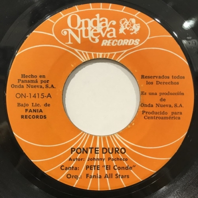 【中古:盤質B】 Ponte Duro / Ahora Vengo Yo : Fania All Stars | HMV&BOOKS ...