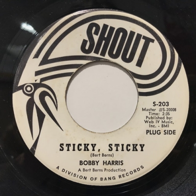 【中古:盤質B】 Sticky Sticky : Bobby Harris | HMV&BOOKS online - S203