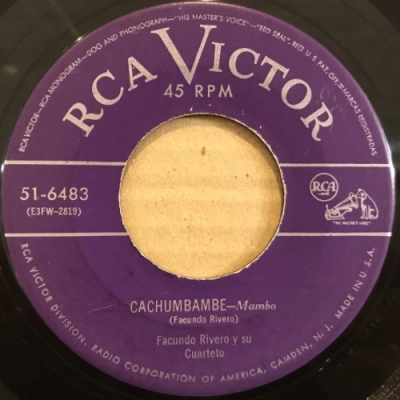 【中古:盤質B】 Cachumbambe / Jumpy-jumpy : Facundo Rivero Y Su Cuarteto | HMV ...