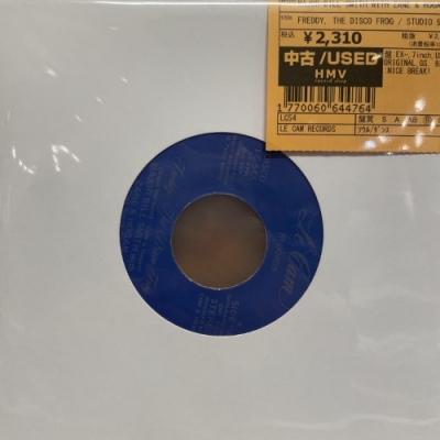【中古:盤質B】 Freddy, The Disco Frog / Studio 54 : Major Bill Smith / Zane ...