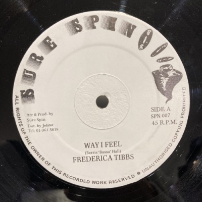 【中古:盤質B】 Way I Feel : Frederica Tibbs | HMV&BOOKS online - SPN007