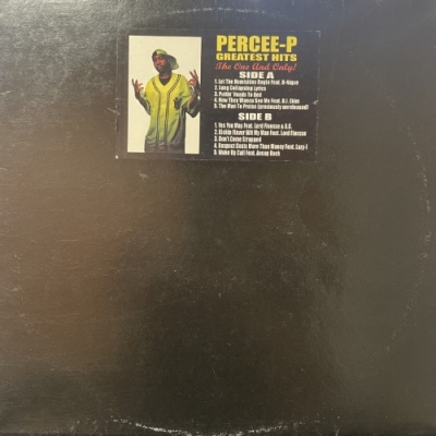 【中古:盤質B】 The One And Only : The Best Of Percee P : Percee P | HMV&BOOKS ...
